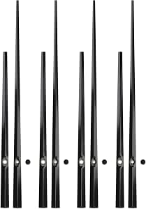 Amazon.com: MCDFL Clock Hands Large (Industrial, Black, 4 Set) for ...