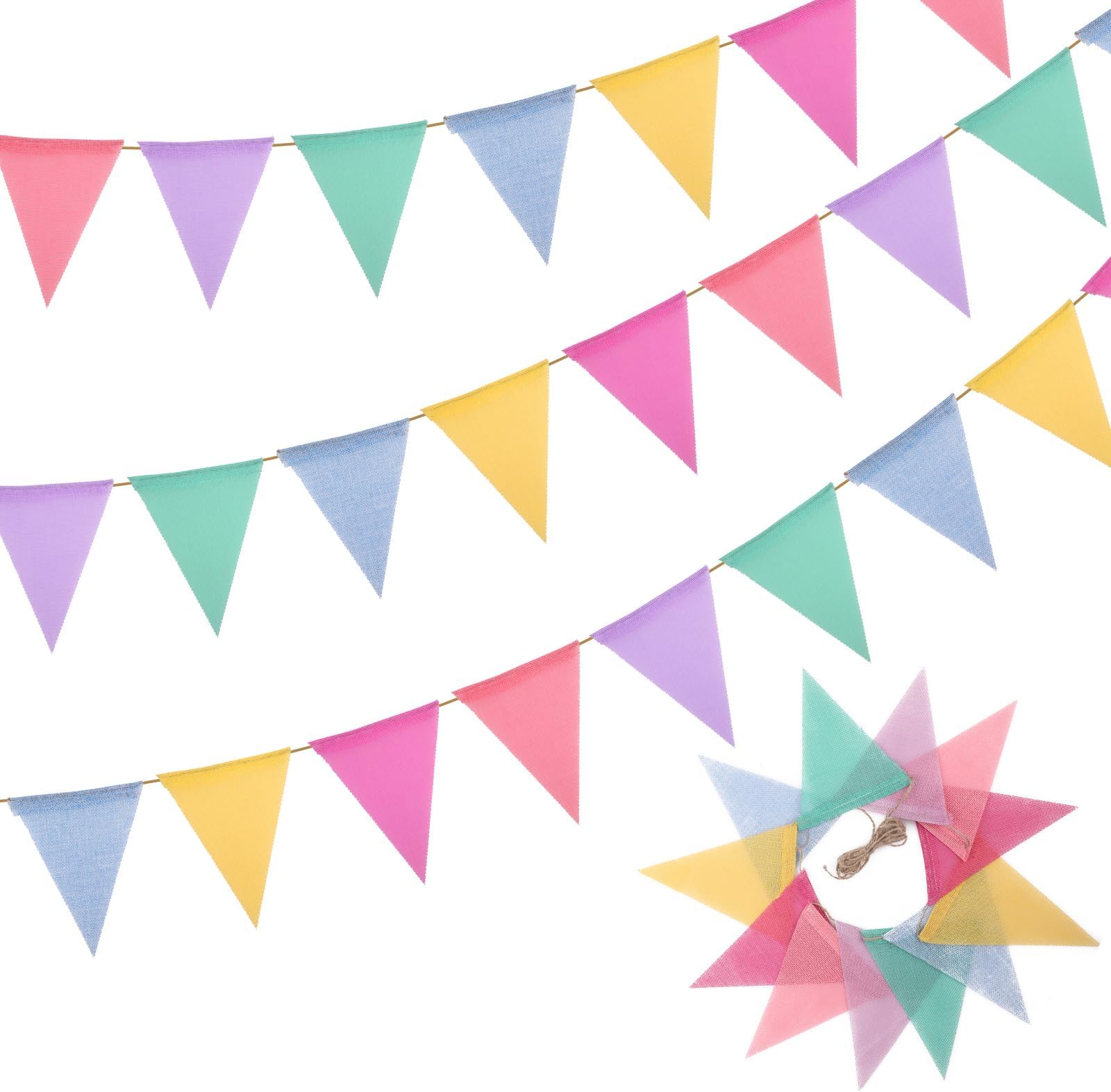 Banderas de Colores, Banderillas para Fiestas, Banderín de Carnaval ...