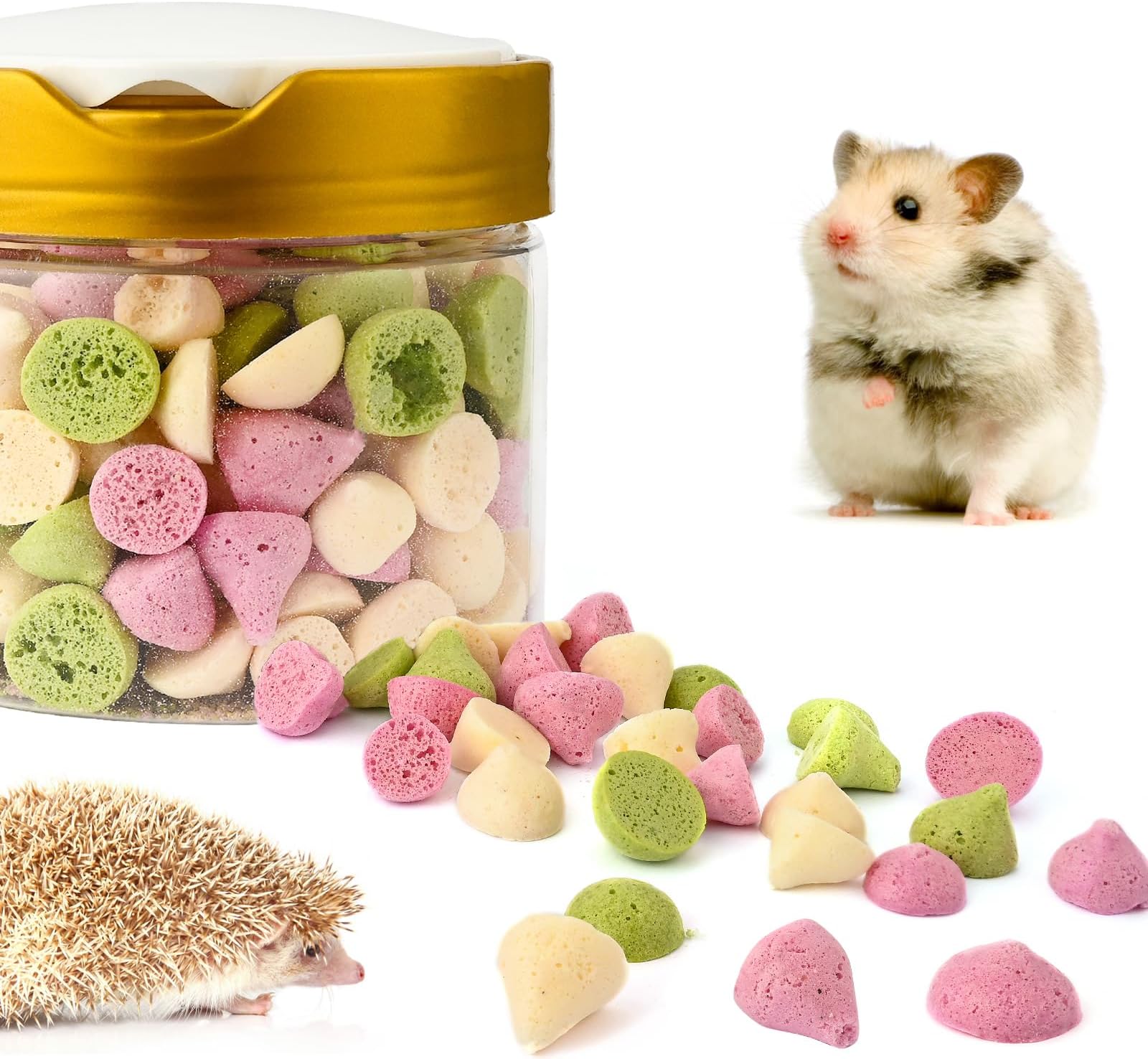 Amazon.com : HGPOKLVT Rabbit Treats Healthy Beans-Shaped Snack Hamster ...