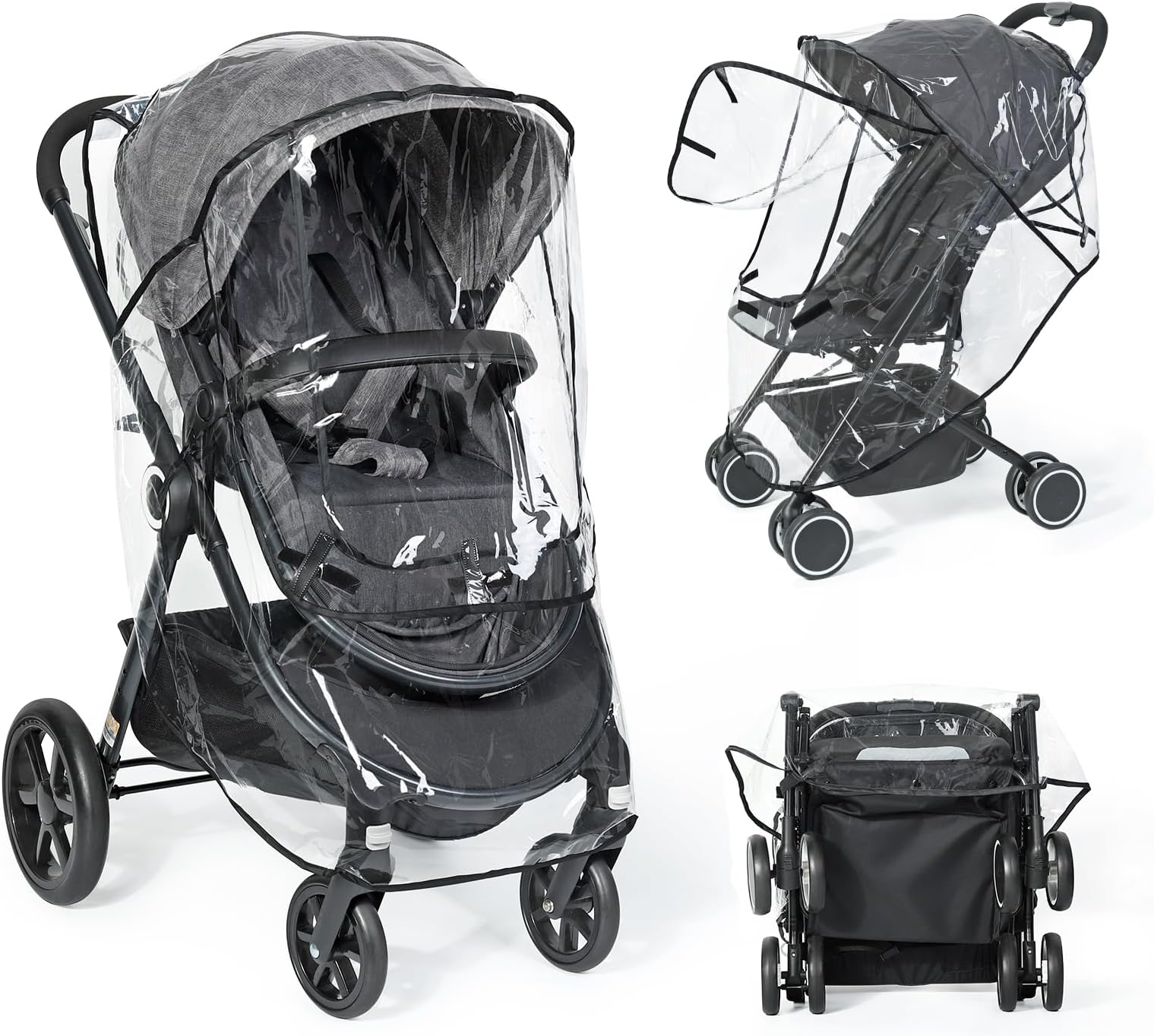 Amazon.com : SASHA'S Rain and Wind Cover for The Graco Fastaction Fold ...