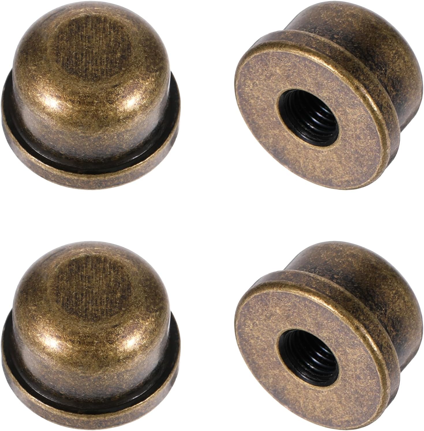 4 Pcs Solid Lamp Finial Caps, Lamp Shade Screw Cap, Lamp Finials for ...