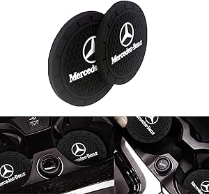 Amazon.com: Car Cup Coaster Compatible with AMG Mercedes-Benz A-Class C ...