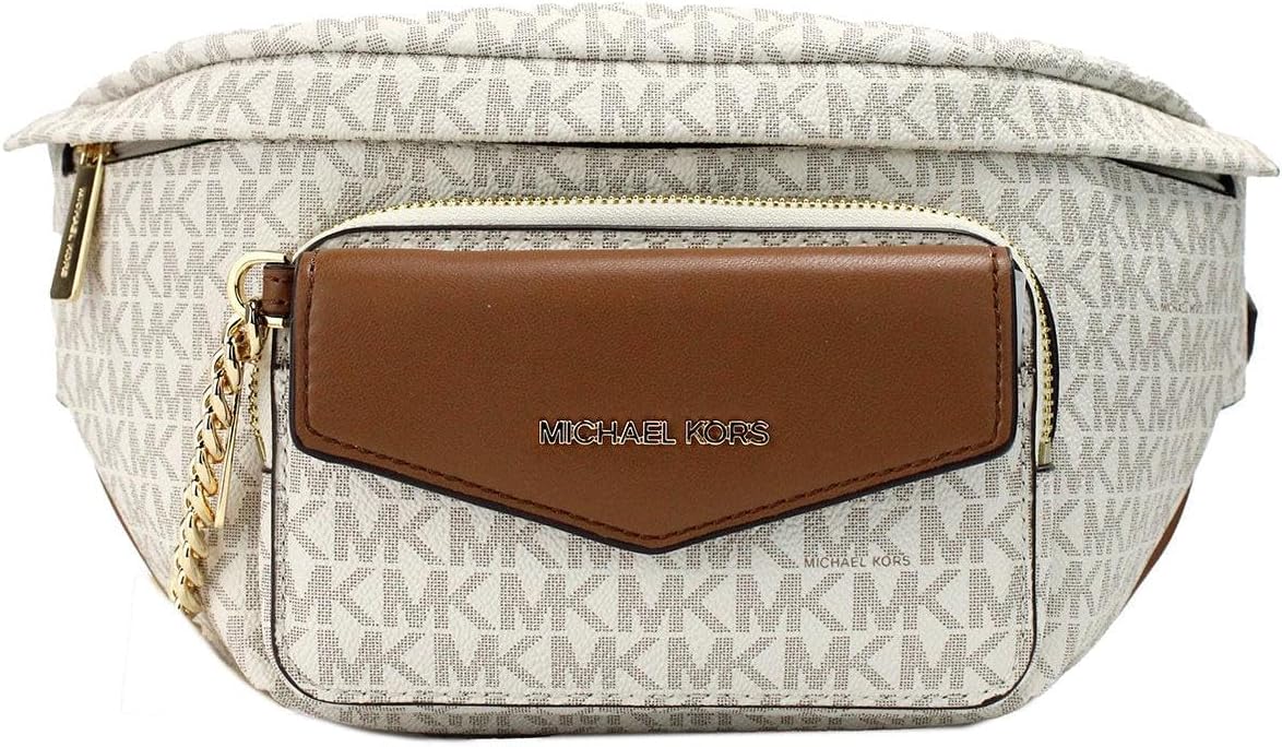 Amazon.com | MICHAEL KORS Maisie Large Pebbled Leather 2 in 1 Sling ...