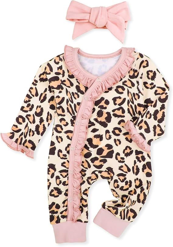 Amazon.com: Von kilizo Baby Girl Clothes Cute Floral Infant Newborn ...