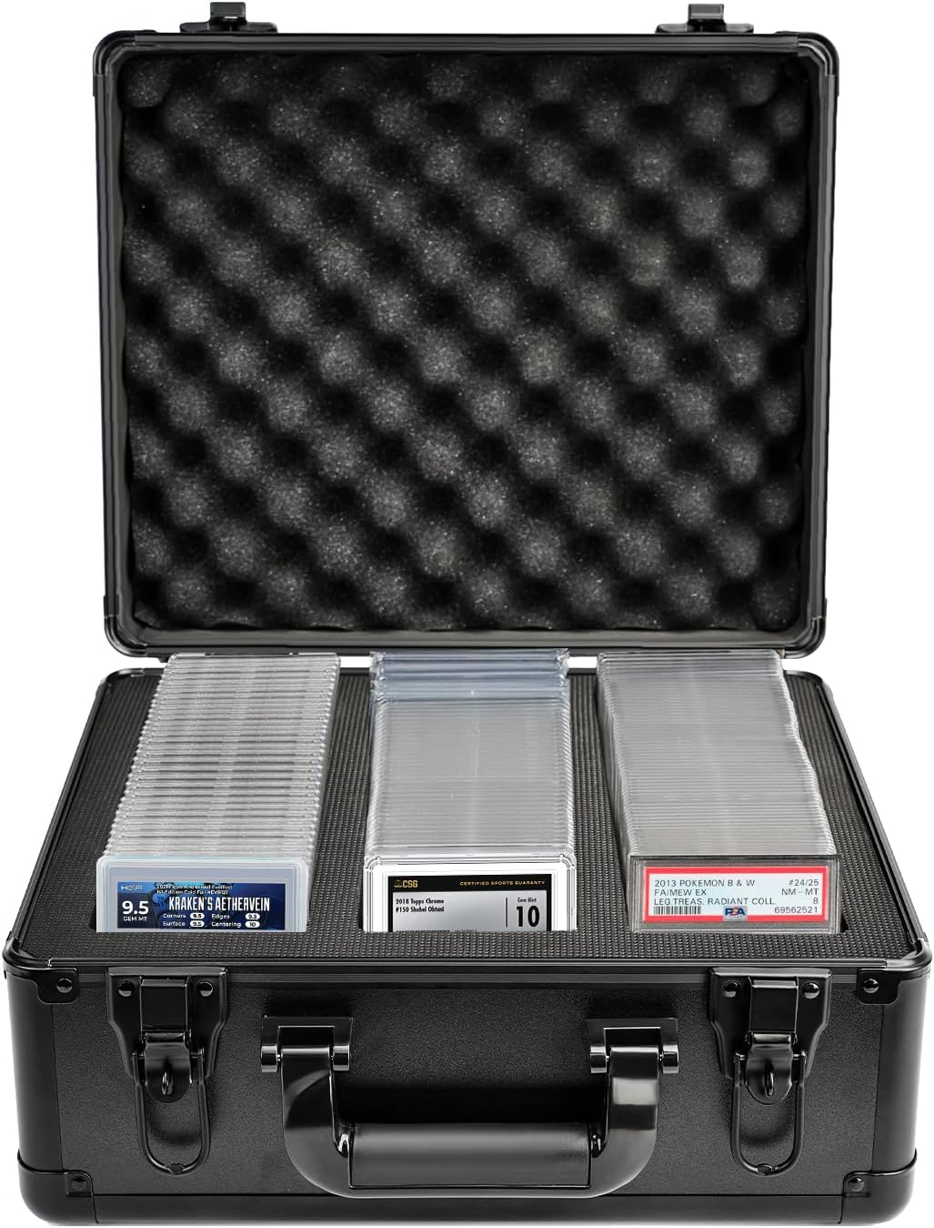 Amazon.com: PREZA Graded Card Storage Box - Premium Trading Card Case ...