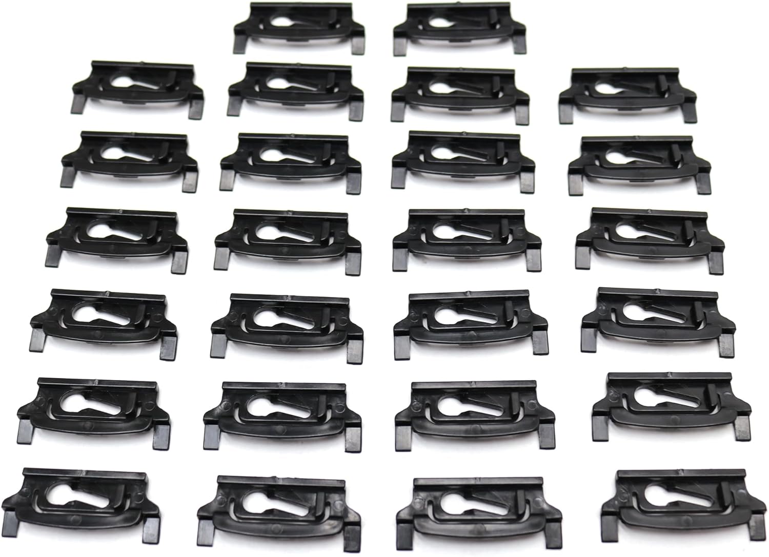 Amazon.com: NEW 5134304 Windshield Molding Trim Mounting Clip SET ...