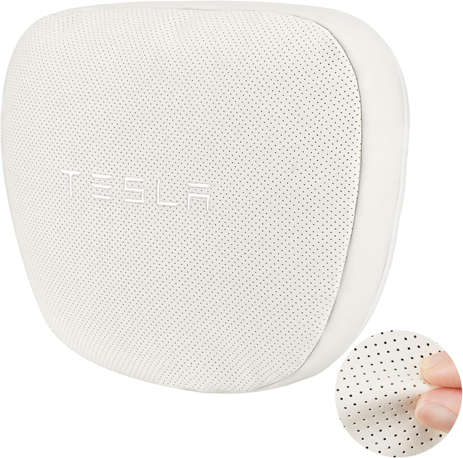Amazon.com: ELENAT Car Headrest Pillow for Tesla Model Y/3/X/S, Soft ...
