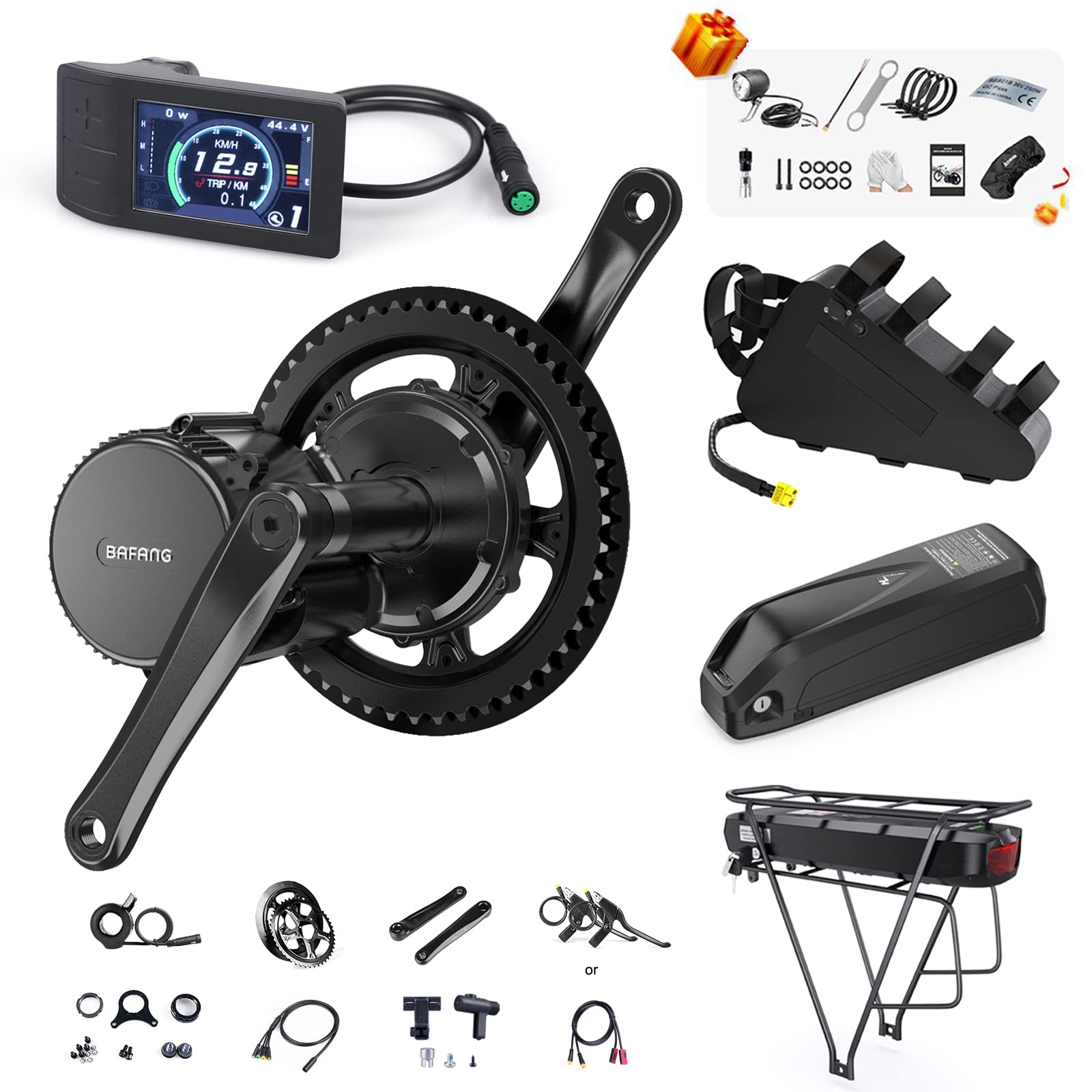 Electric Bike Mid Drive Conversion Kit With Battery at Charles Dunaway blog