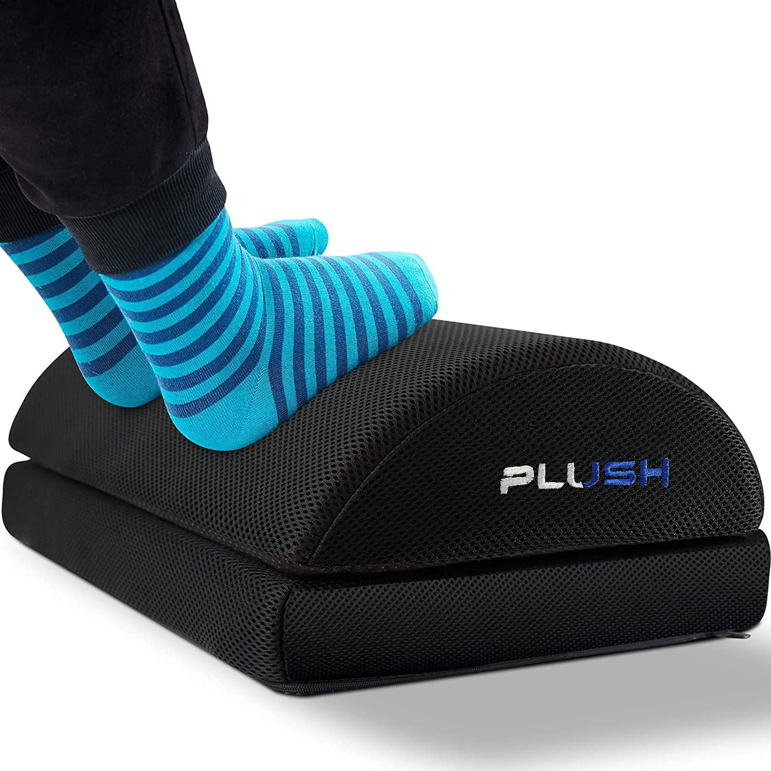 Foot Rest Under Desk by Plush Ergonomic Footrest Cushion With 2 ...