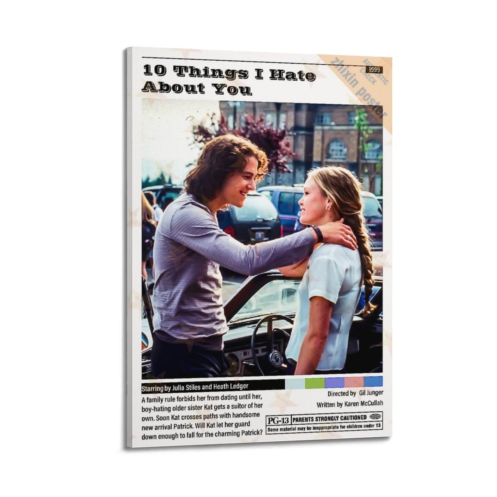 Snapklik.com : DOKTor Movie 10 Things I Hate About You Aesthetic Posters Decorative Painting ...