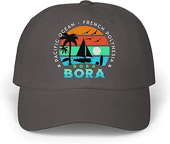 Amazon.com: 1748 Bora Bora - French Polynesia - Cap Black : Clothing ...