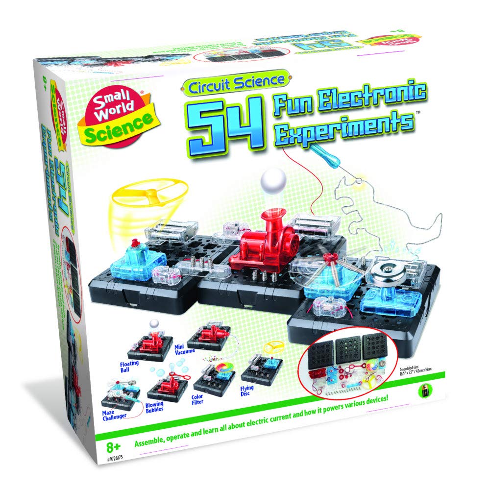 Amazon.com: Circuit Science: 54 Fun Electronic Experiments Kit : Toys ...