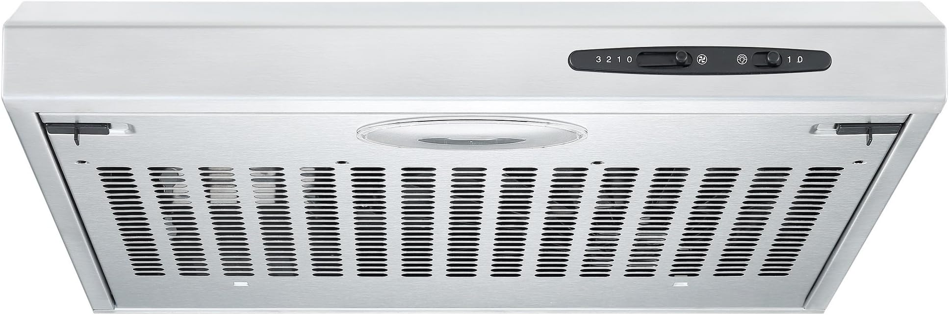 CDA CCA52SI Silver 50cm Under Canopy 3 Speed Cooker Hood Kitchen ...