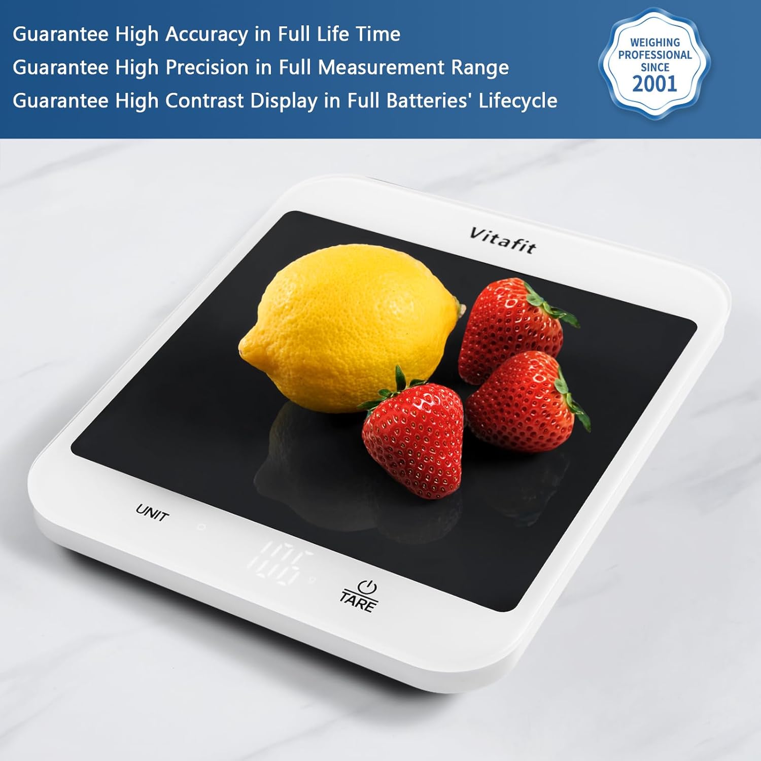 Vitafit 33lb/15kg Food Scales Instruction Manual