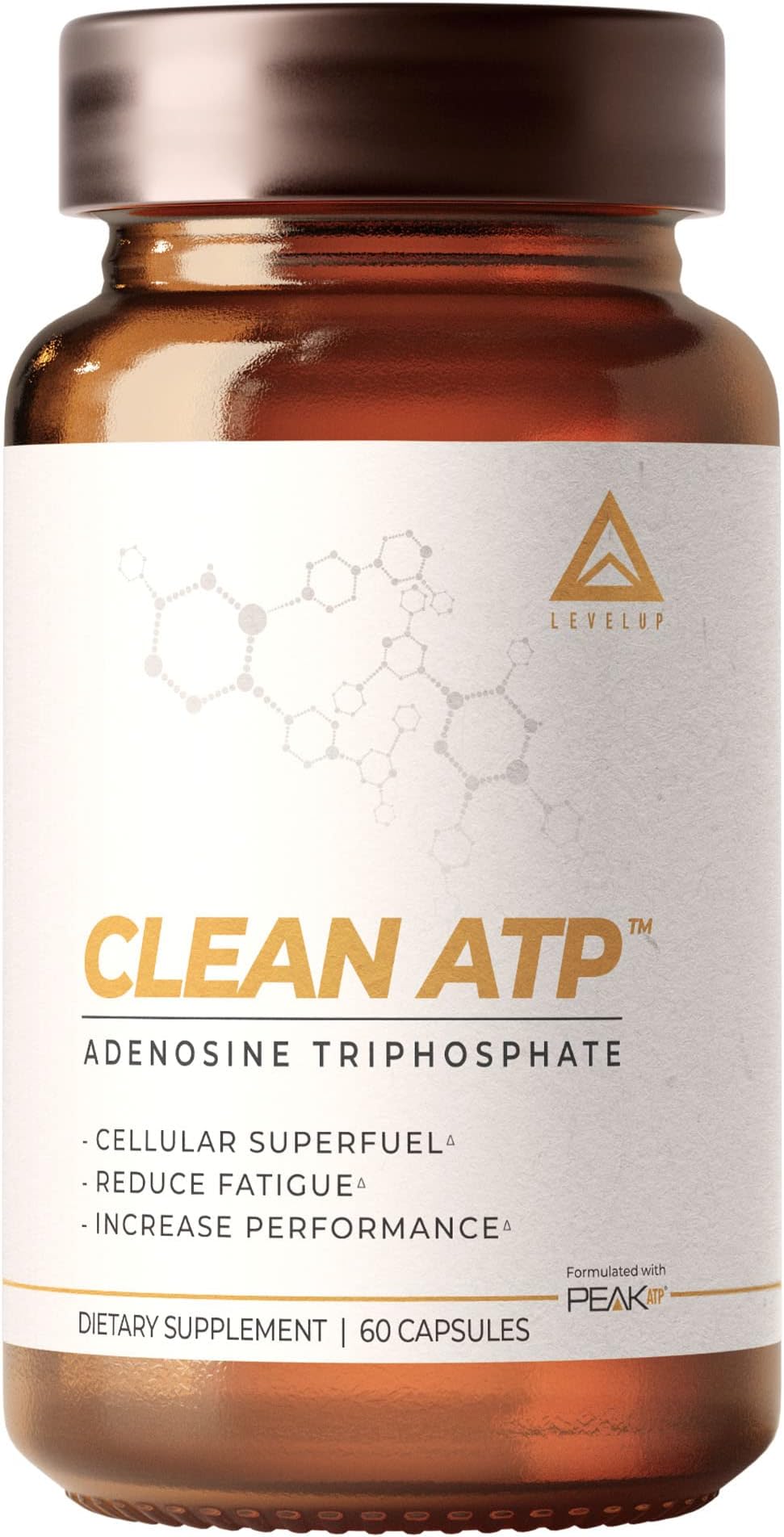 Amazon.com: LevelUp Clean ATP Capsules, 100% Adenosine Triphosphate ...