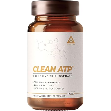 Amazon.com: LevelUp Cápsulas Clean ATP, 100% trifosfato de adenosina, aumenta la resistencia ...