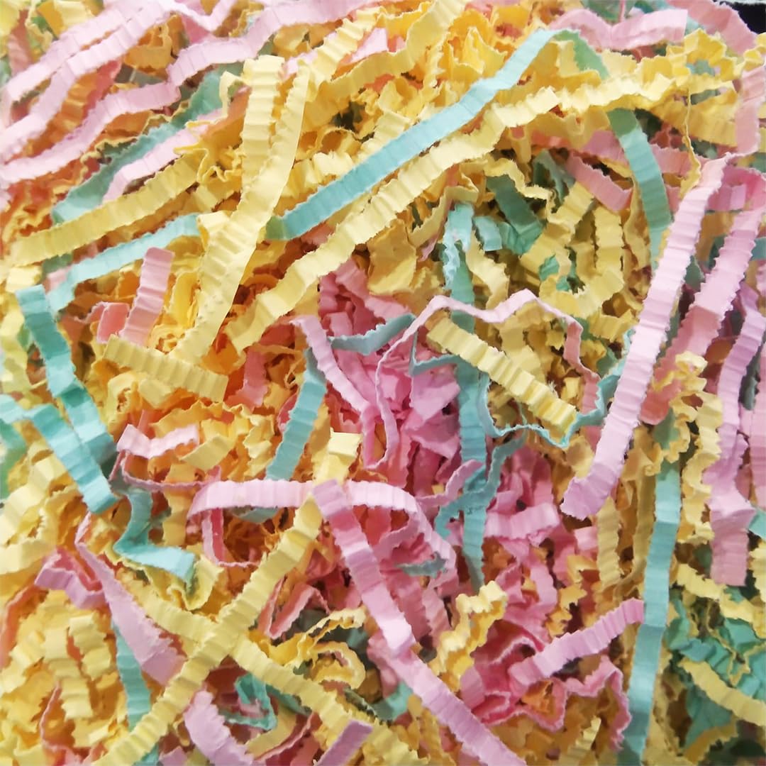 WP WANNA PARTY Mixed Color Paper Shreds, Multicolor Shredded Paper For ...