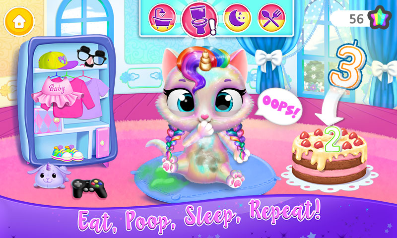 Twinkle - Unicorn Cat Princess - App on Amazon Appstore