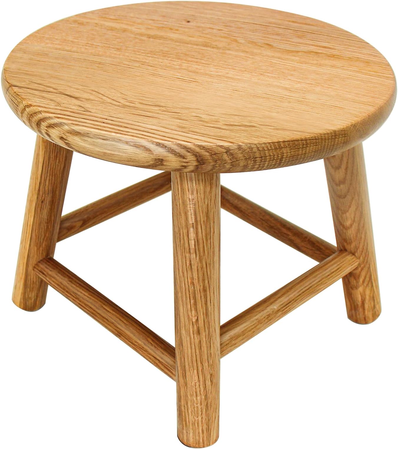 Amazon.com: XXYOUPIN Solid Wood Step Stool, Milking Stool, Plant Stand ...
