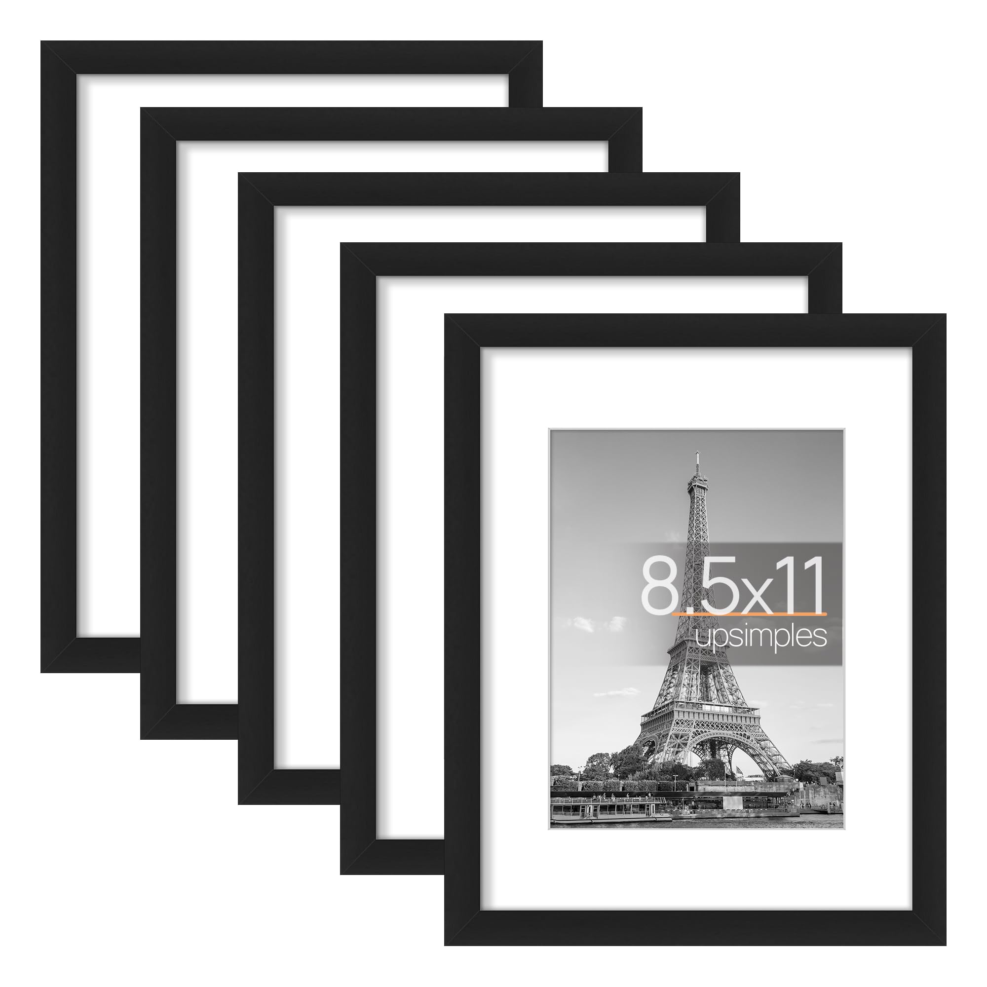 Amazon.com - upsimples 5 Pack 8.5x11 Picture Frame Bundle with 5 Pack 8 ...