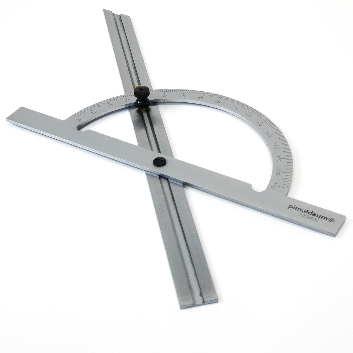 PIMALDAUM® Goniometro 10-170° con guida regolabile, dimensioni 200 * ...
