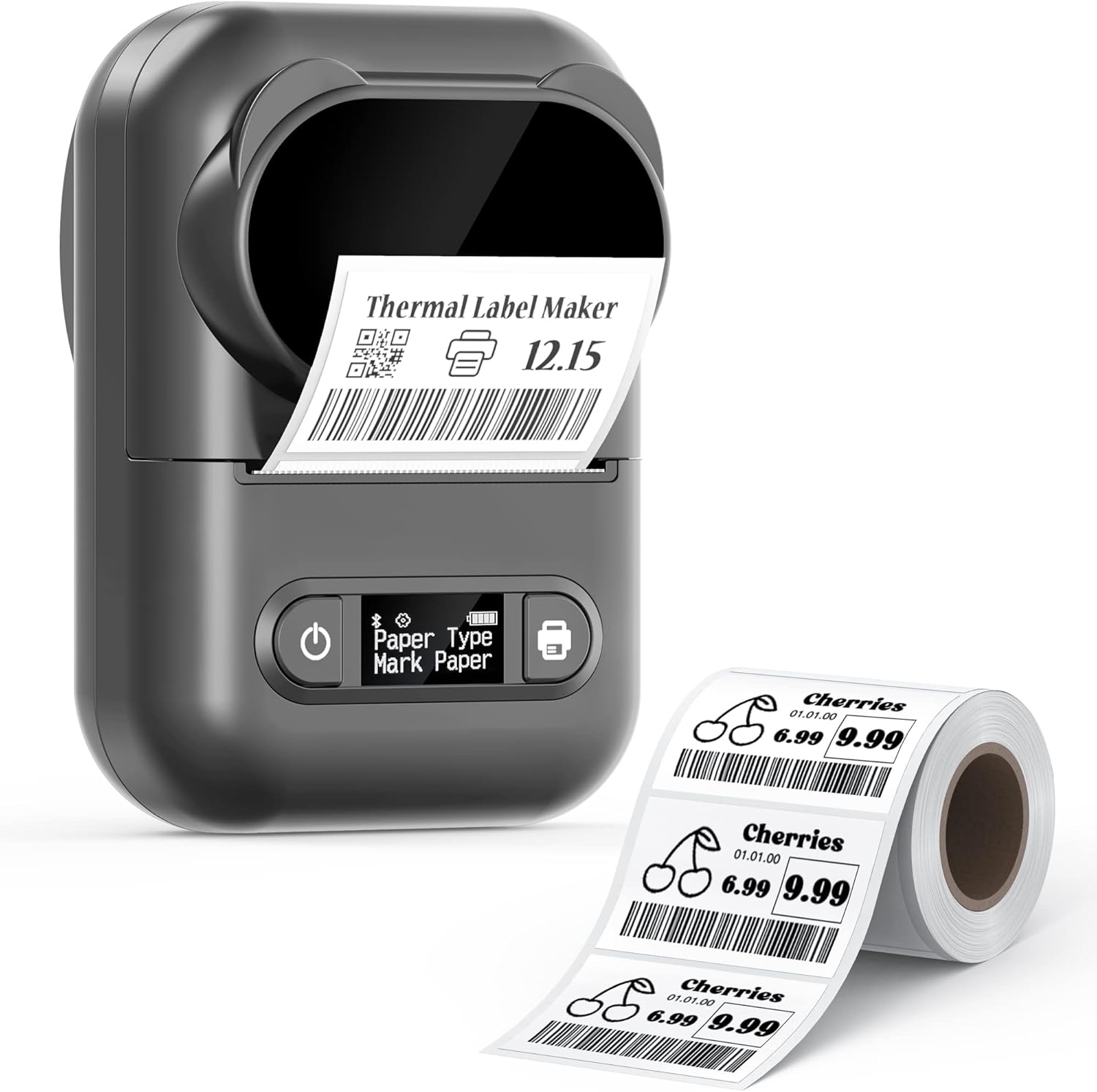 Amazon.com : Nelko Label Makers, P110 Portable Bluetooth Thermal Label ...