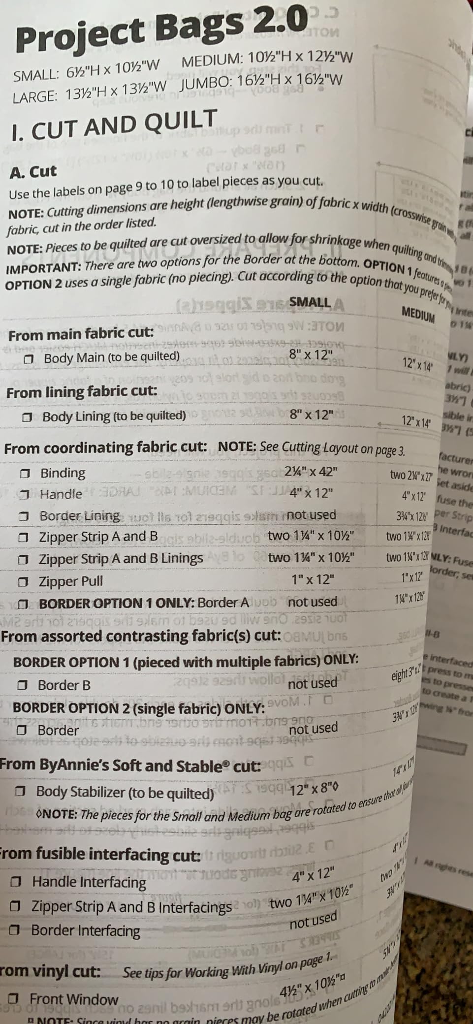 Amazon.com: Annie Project Bags 2.0 Pattern : Arts, Crafts & Sewing