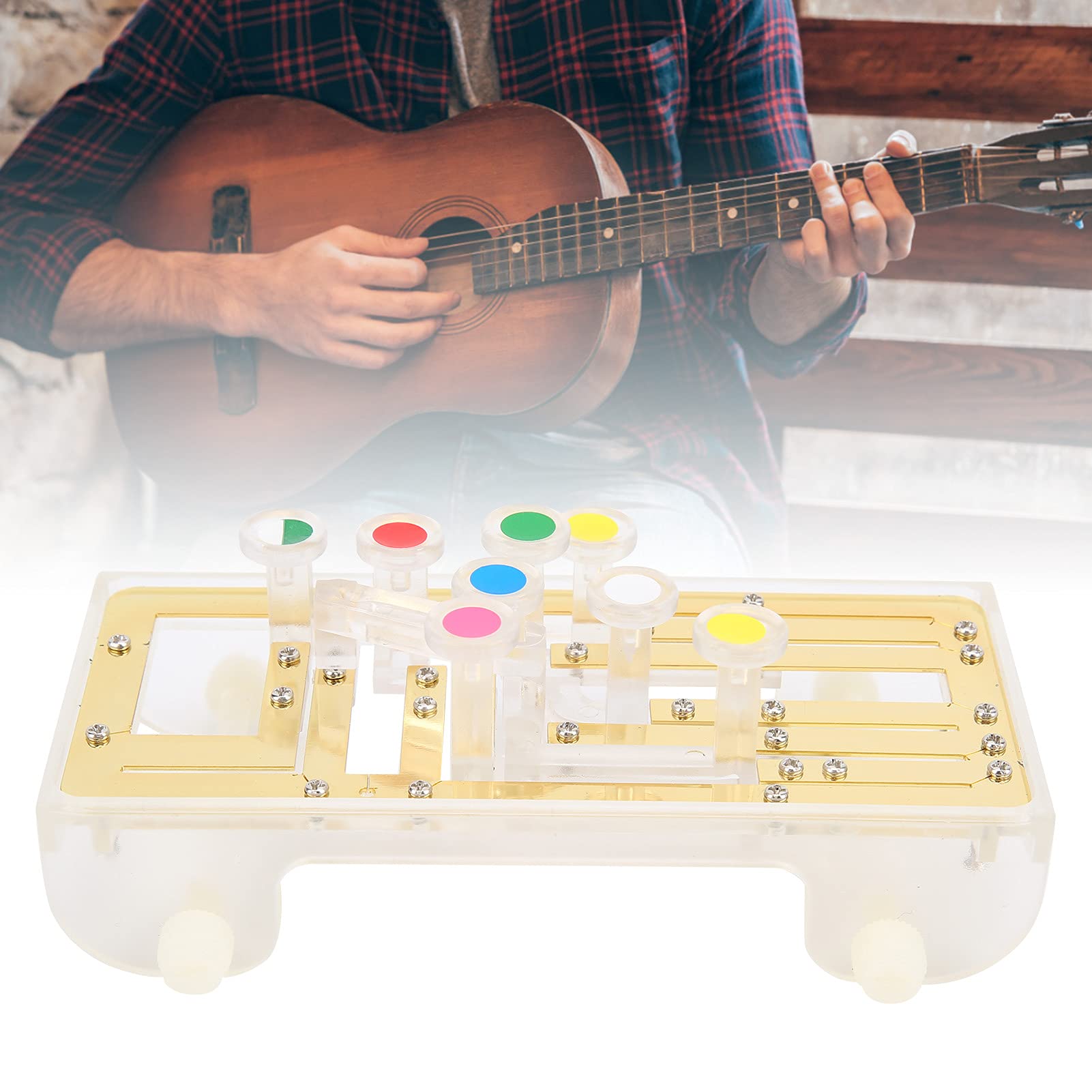 Snapklik.com : Guitar Trainer, ABS Metal Guitar Practice Tool Chord ...