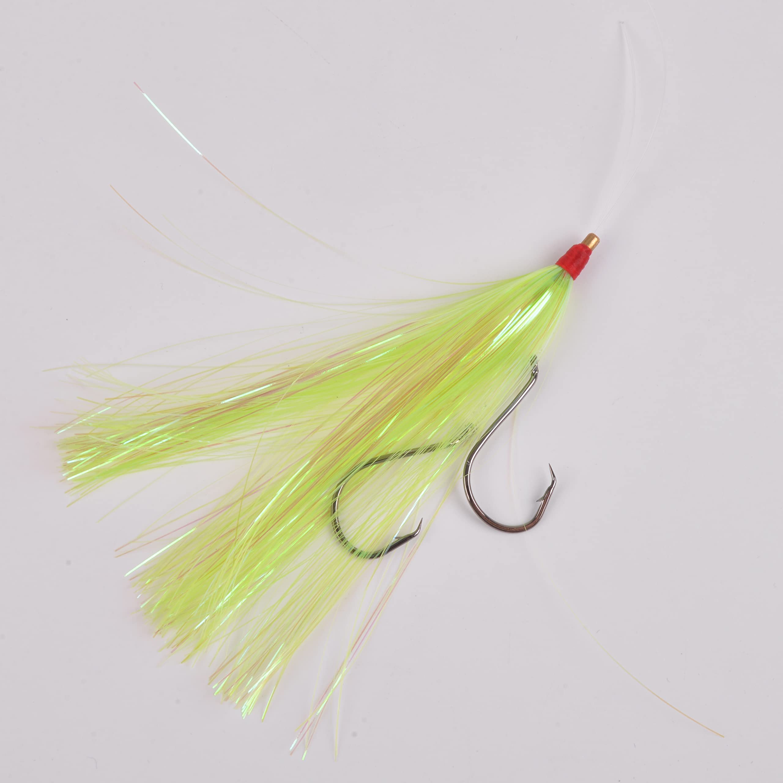 Snapklik.com : Fishing Teasers,12/18pcs Saltwater Bucktail Teasers ...