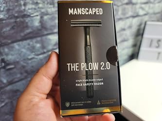 Amazon.com: MANSCAPED® The Plow® 2.0 Premium Single Blade Double-Edged ...