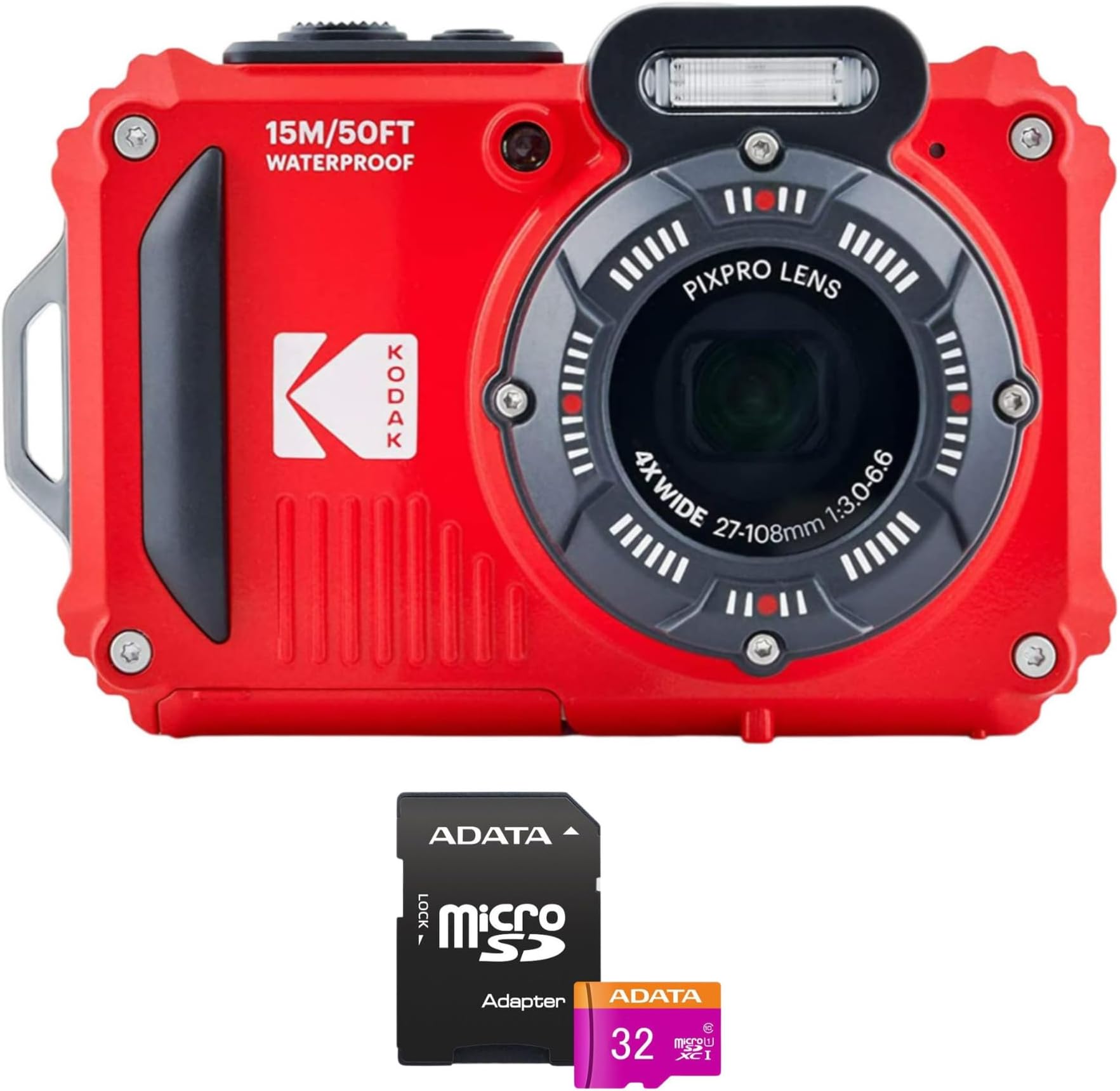 Amazon.com : Kodak PIXPRO WPZ2 Rugged Waterproof 16MP Digital Camera ...