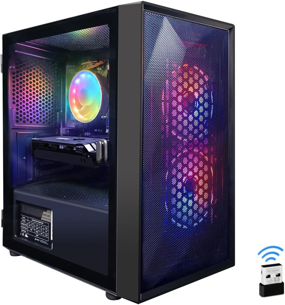STGsivir Gaming PC Tower, Gaming Desktop Computer, Intel Core i5 3.5-3 ...