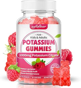 Amazon.com: softbear Potassium Gummies for Adults, High Potency ...