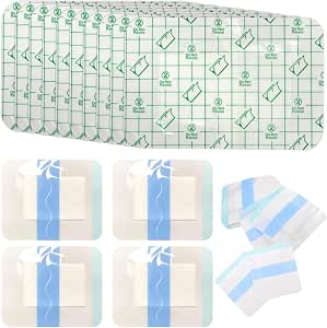 60PCS Waterproof dressings for Wounds, Waterproof Bandage, tegaderm ...