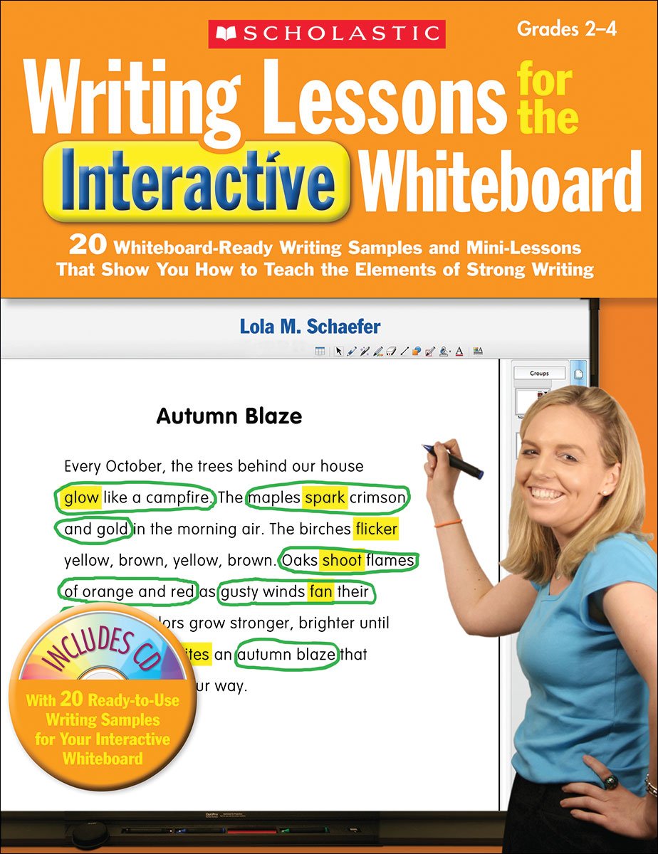 Amazon.com: Writing Lessons for the Interactive Whiteboard: Grades 2-4 ...