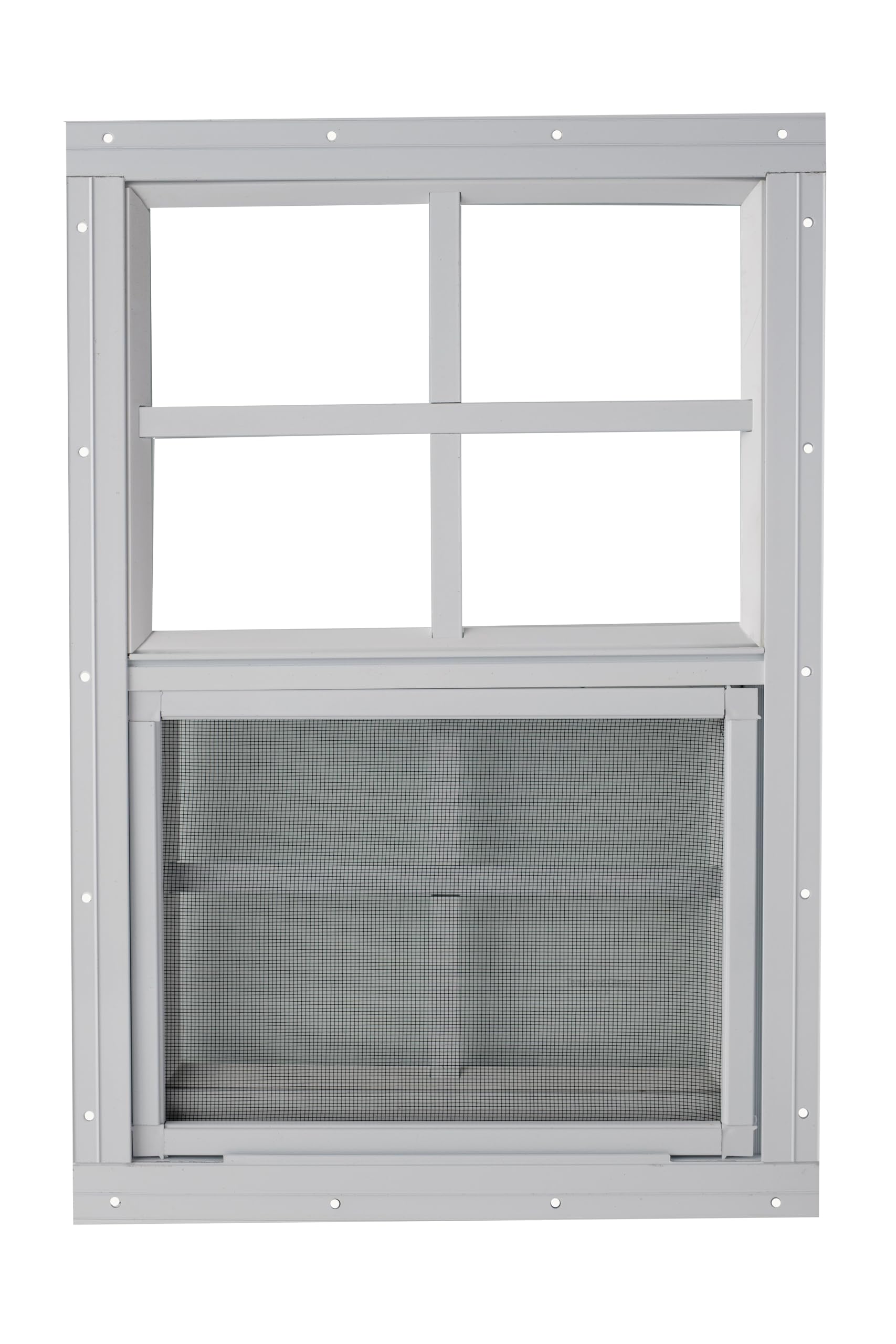 Amazon.com : Shed Window 14x21 White - Vertical Slider with Tempered ...