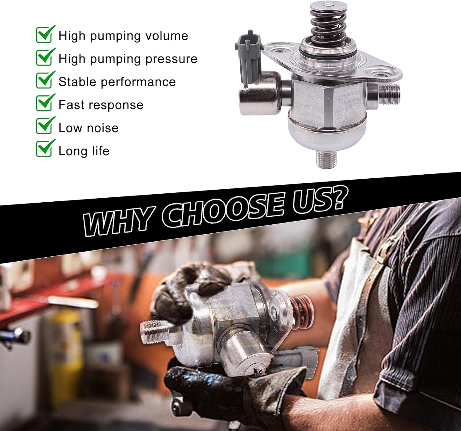 INGKAN 12626234 Bomba de combustible de alta presión 12614934 12614934 ...