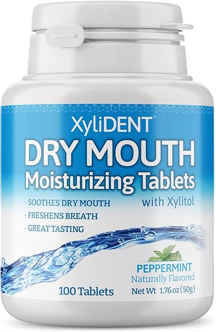 Amazon.com: Nature's Stance XyliDENT Xylitol Tablets for Dry Mouth ...