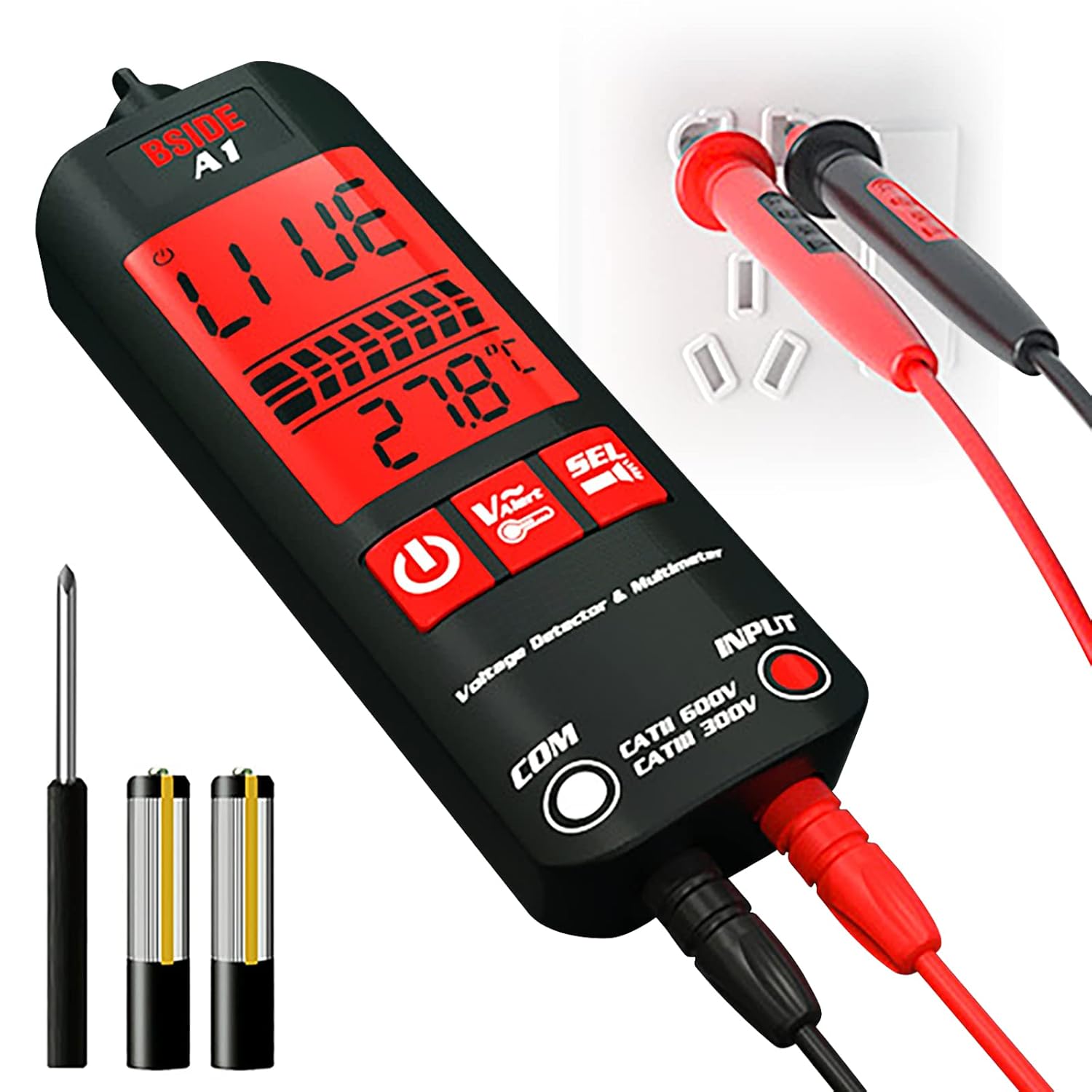 A1 Fully Automatic Anti-Burn Intelligent Digital Multimeter, High ...
