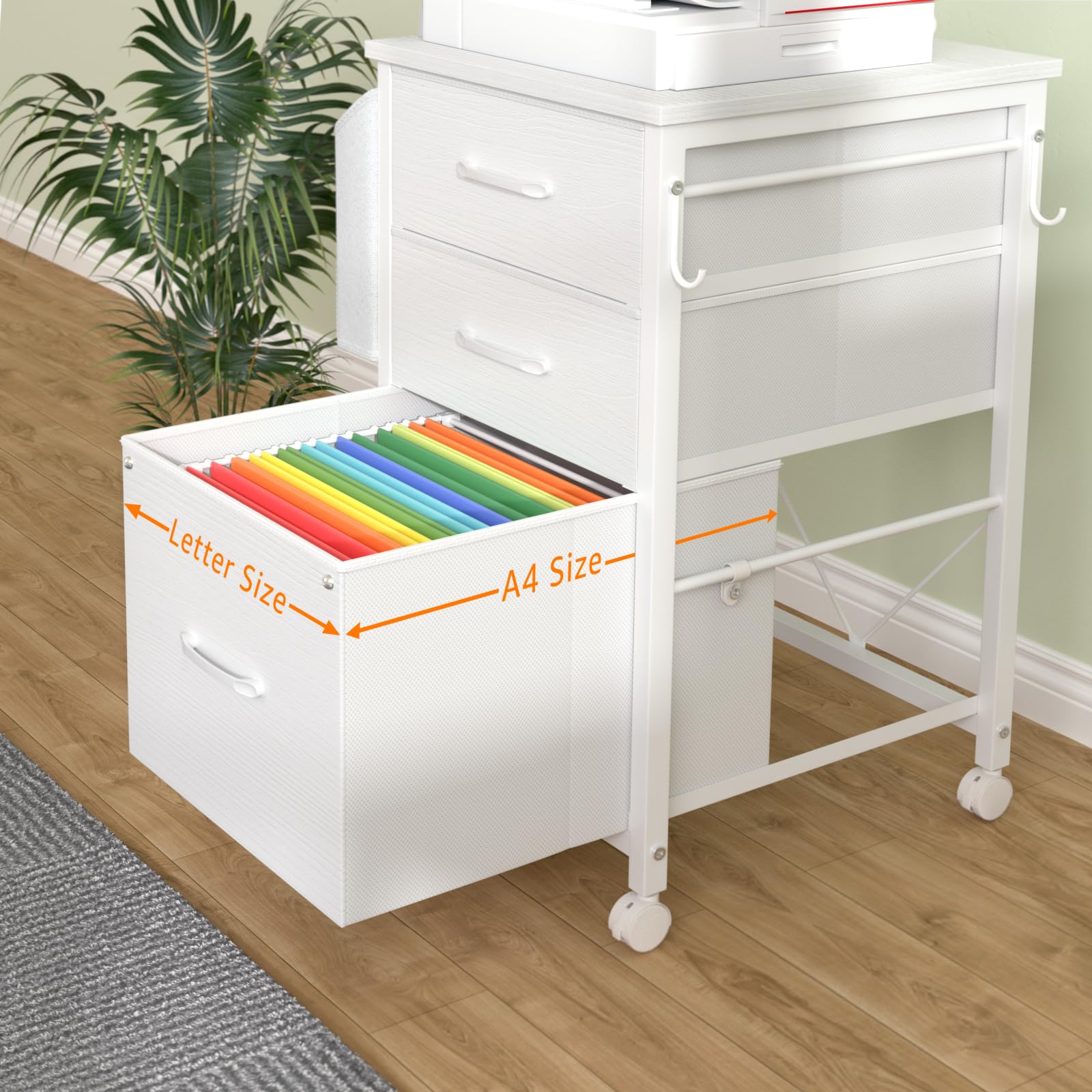 Snapklik.com : Small File Cabinets For Home Office - 3 Drawer Filing ...
