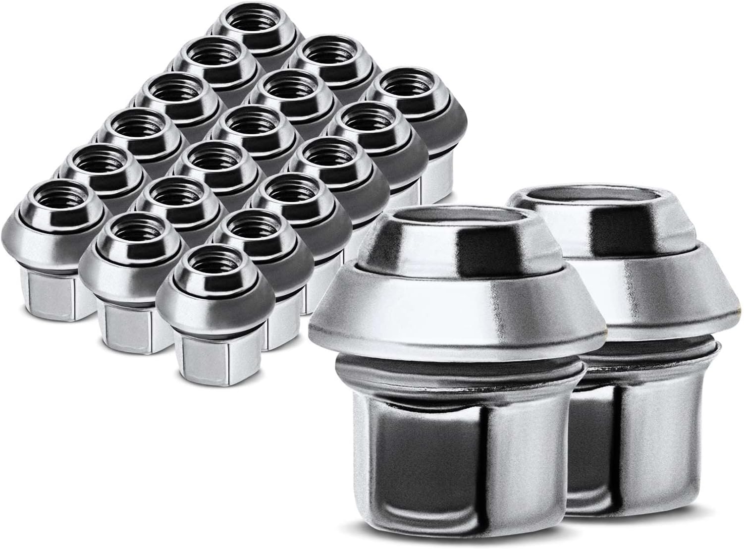 20x Radmuttern I OEM Original FO Alufelgen I M12 x 1,5 x 34 I Kegelbund ...