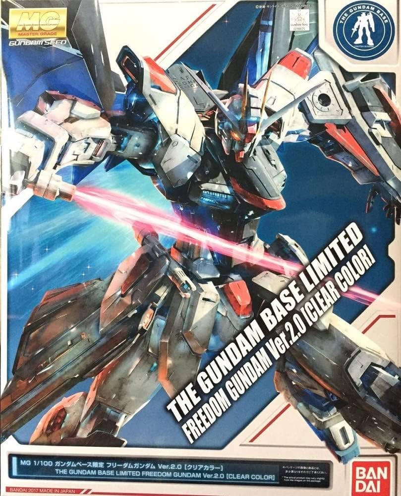 Amazon.com: The Gundam Base Limited MG 1/100 Scale FREEDOM GUNDAM Ver.2 ...