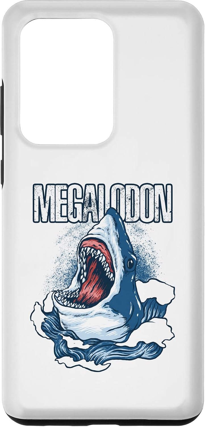 Amazon.com: Galaxy S20 Ultra Megalodon Giant Shark Lover Largest ...