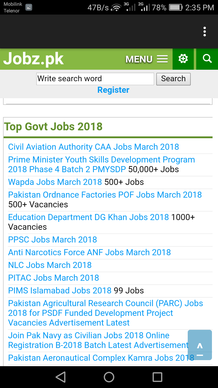 Jobz.pk - App on Amazon Appstore