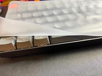 Amazon.com: Universal Clear Waterproof Anti-Dust Silicone Keyboard ...