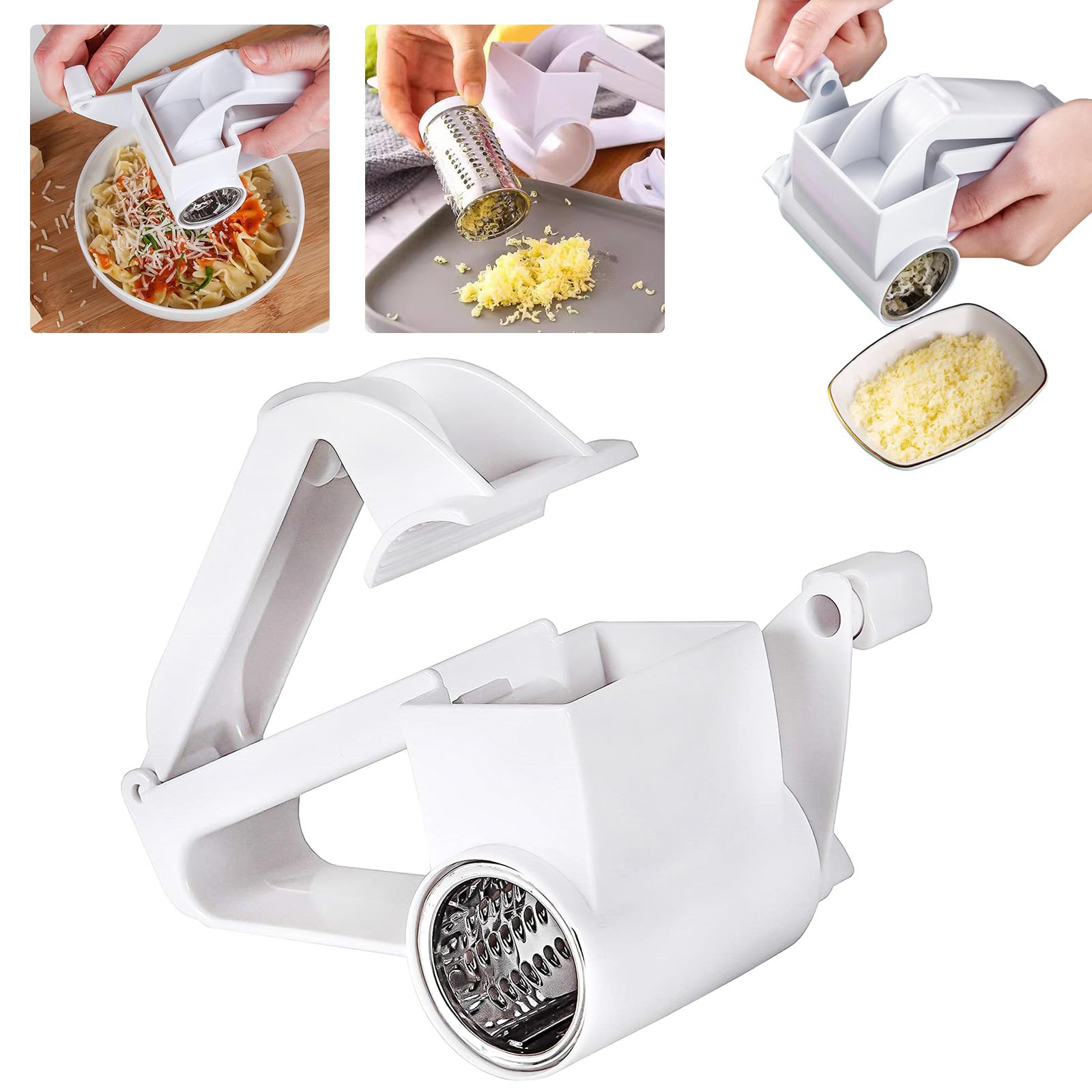 Parmesan Cheese Carrot Garlic Grater Graters Press Rotary Mini with ...