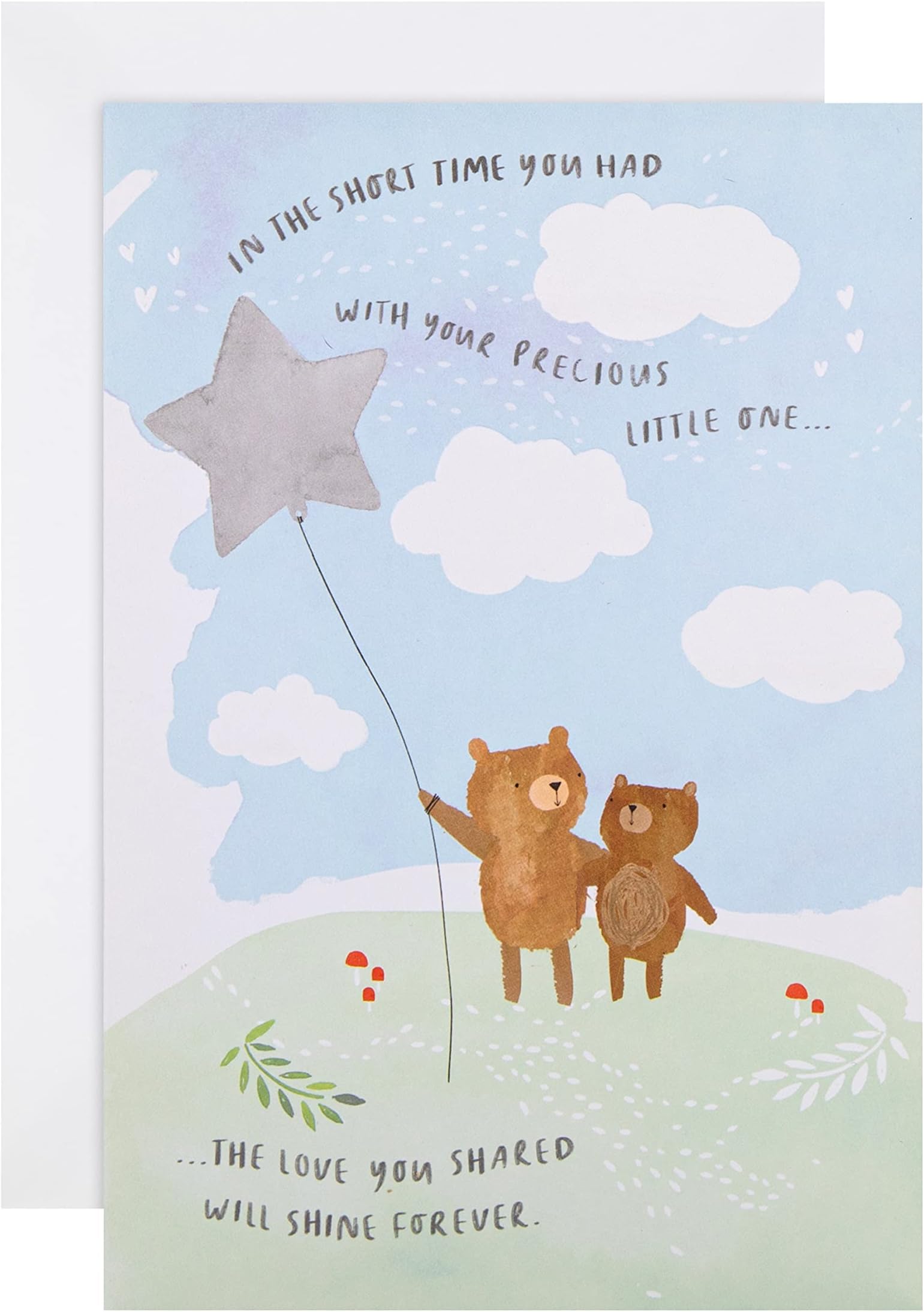 Hallmark Loss of Child Sympathy Card - Cute Contemporary Design ...