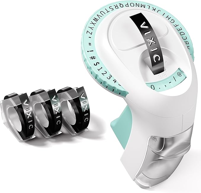 Amazon.com : Vixic Embossing Label Maker, Handheld Embossed Label Maker ...