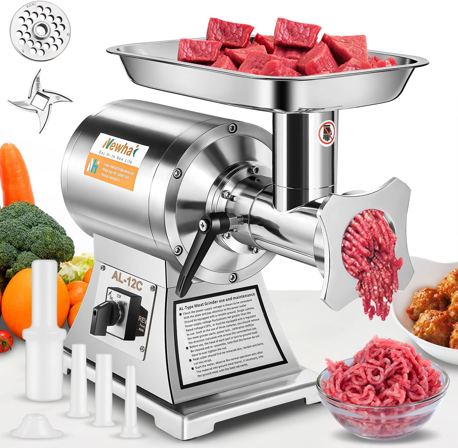 Amazon.com: Waring MG105 Professional Meat Grinder : Home & Kitchen