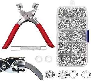 Hand Press Pliers,Heavy Duty Snap Pliers - Five-Claw Buckle Hand Press ...